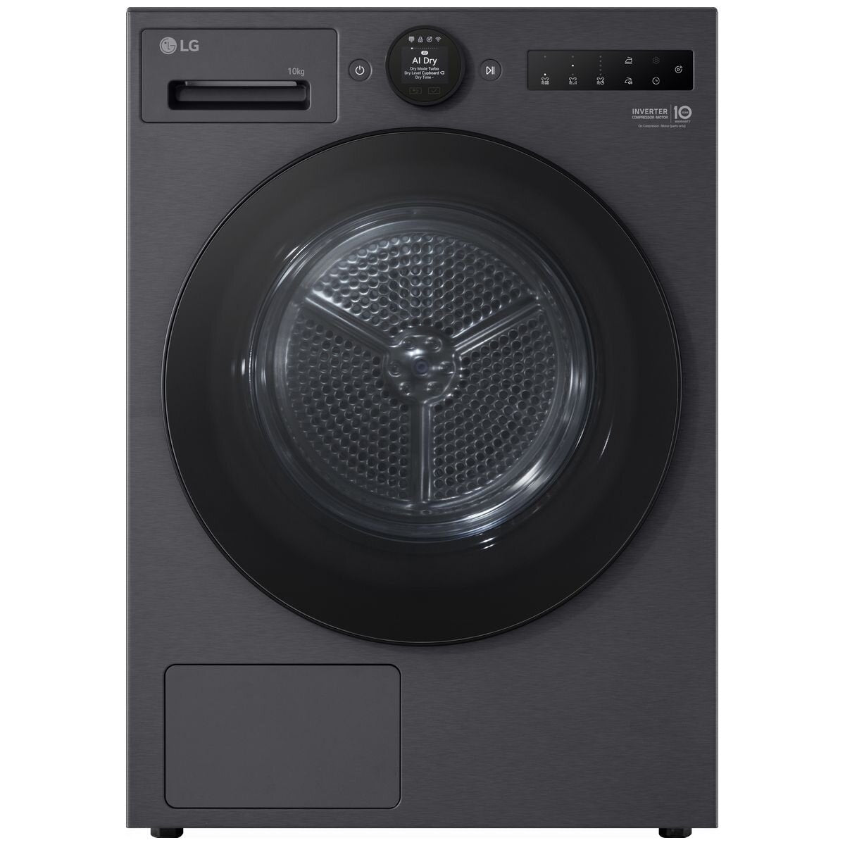 LG Series 9 10kg AI Heat Pump Dryer Matte Black DXH9-10MB – Rick Hart ...
