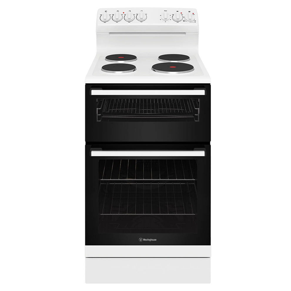 Westinghouse 54cm Freestanding Fan Forced Electric Oven/Stove WLE532WC ...